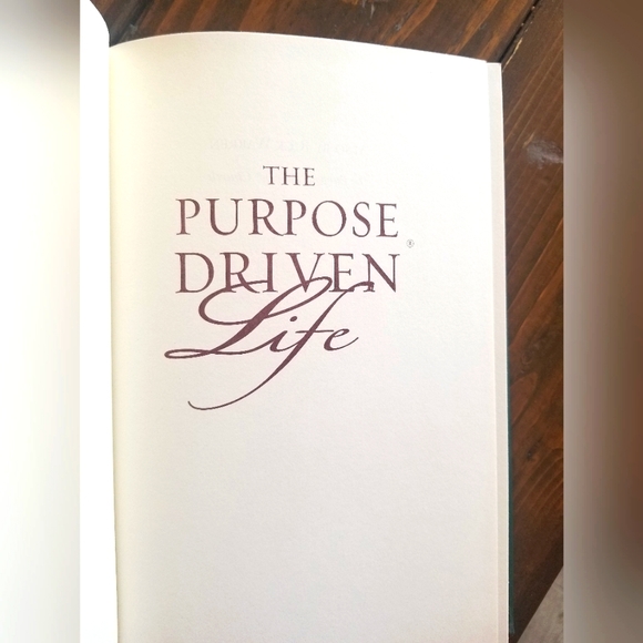 Other | Purpose Driven Life Book | Poshmark